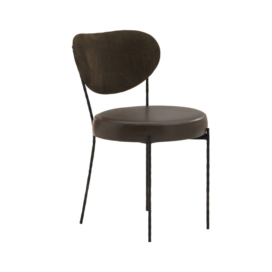 Bronson Graphite Dining Chair – Black Rooster Decor